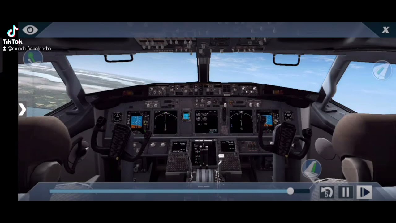 Air Canada 143 landing Animation - YouTube