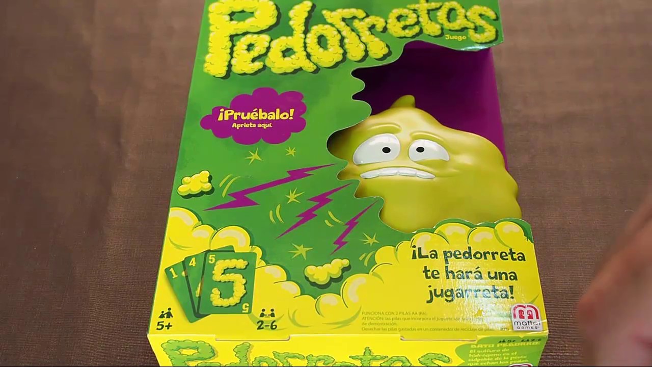 Mattel Games - Juego Pedorretas - Juego divertido y gamberro - YouTube