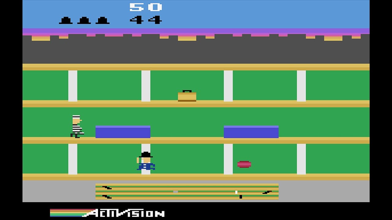 Keystone Kapers Atari 2600 Gameplay 1080p - Longplay - YouTube