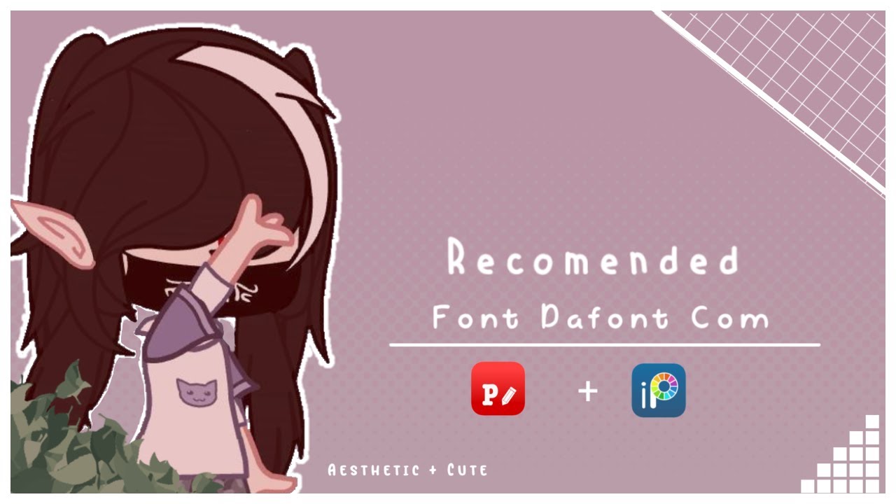 Recommend Fonts / Indonesian Gacha 🧀 ,, - YouTube
