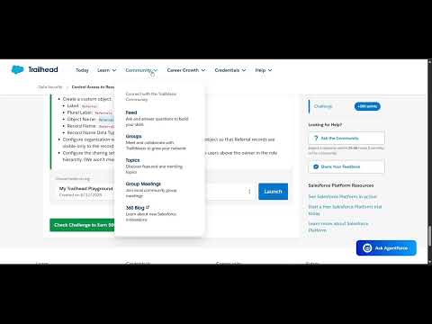 Control access to records | Data security | Salesforce - YouTube