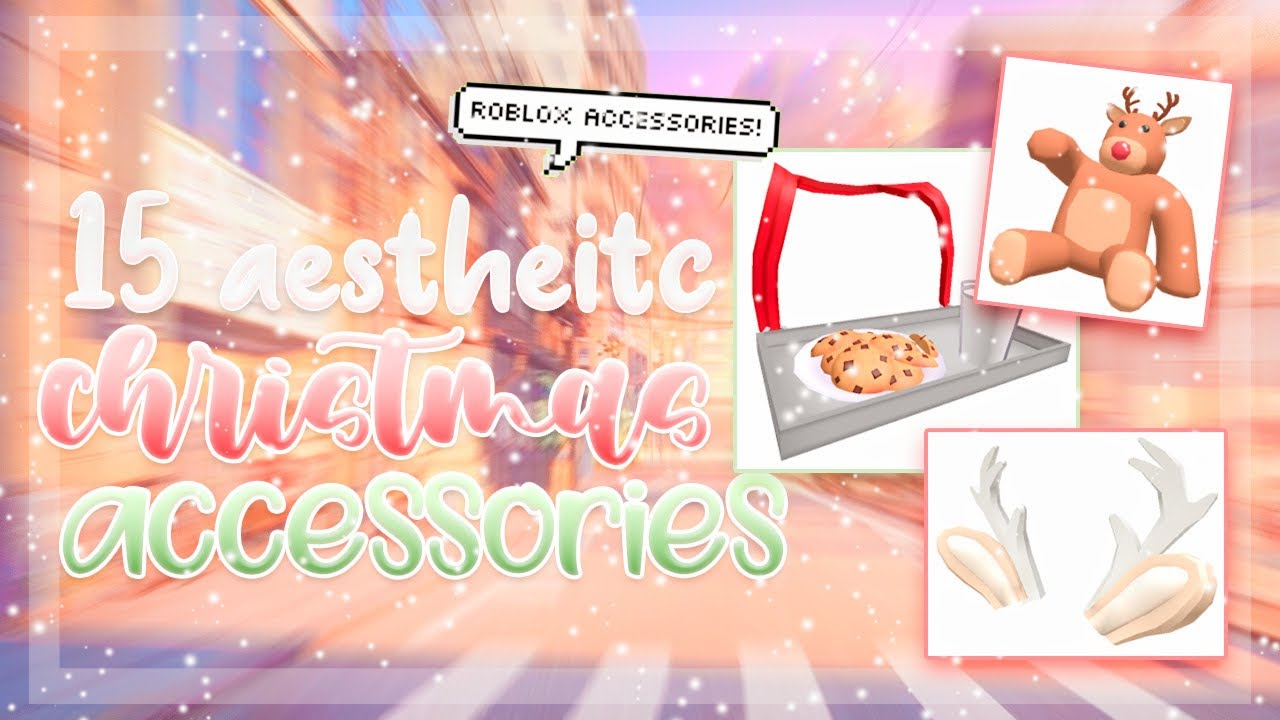 Aesthetic Roblox Christmas Accessories! | Roblox | Astra - YouTube
