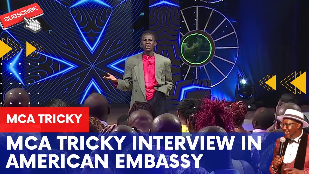 MCA TRICKY INTERVIEW IN AMERICAN EMBASSY, BY: MCA TRICKY - YouTube