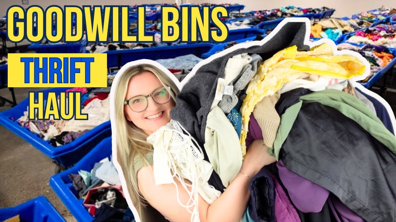 Turning Thrift Finds into Cash! Goodwill Bins Reseller Haul - YouTube