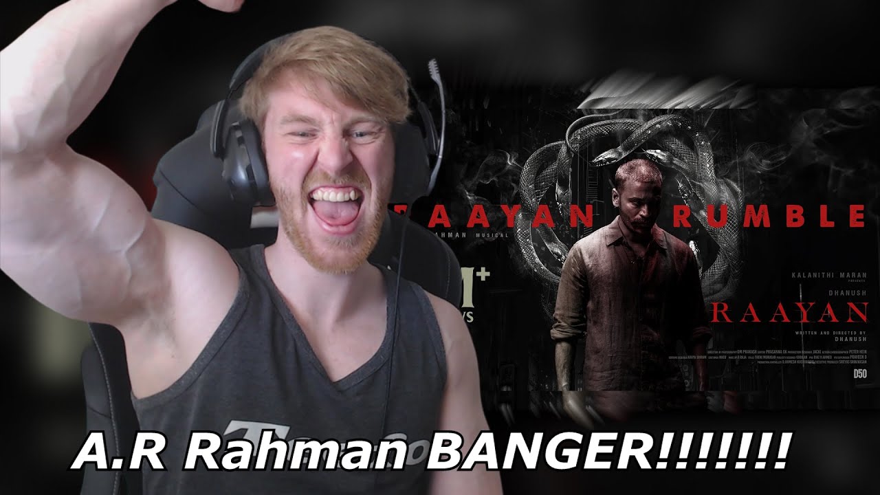 #RAAYAN - Raayan Rumble Lyric Video | Dhanush | A.R. Rahman | Arivu ...