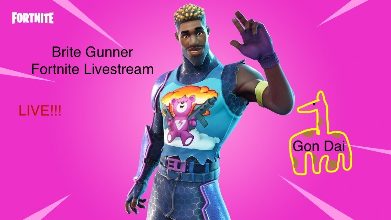 New Brite Gunner Skin!!! | Solos, Duos!!! Fortnite Battle Royale ...