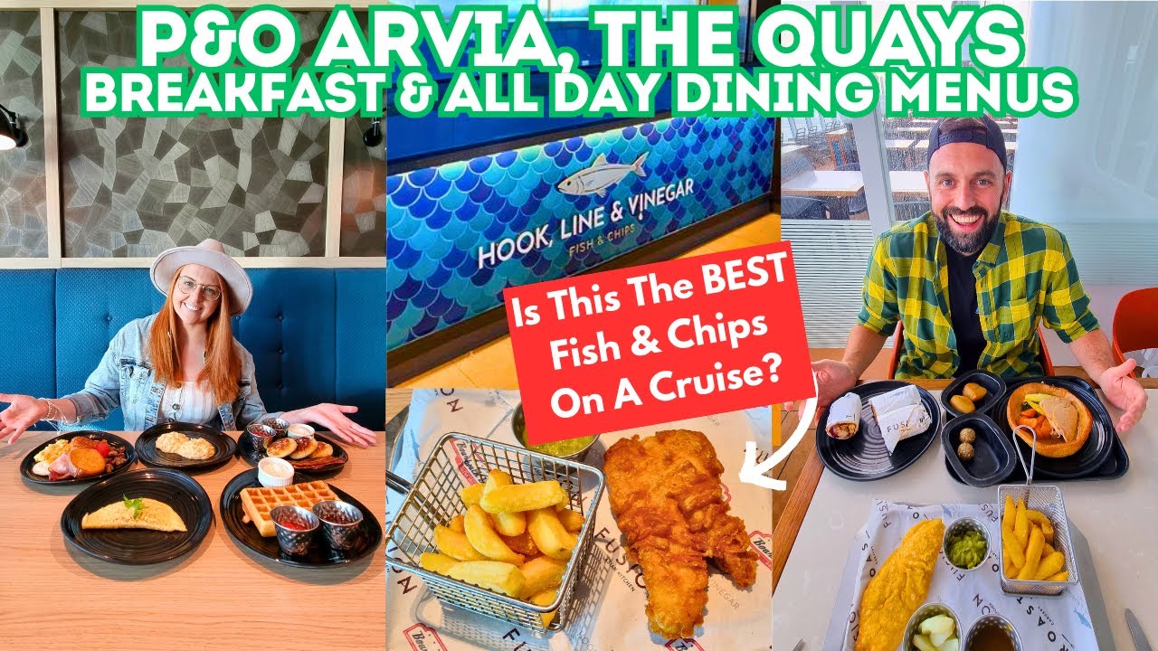 P&O Arvia The Quays - A FULL Review Of EVERYTHING Available, Multi ...