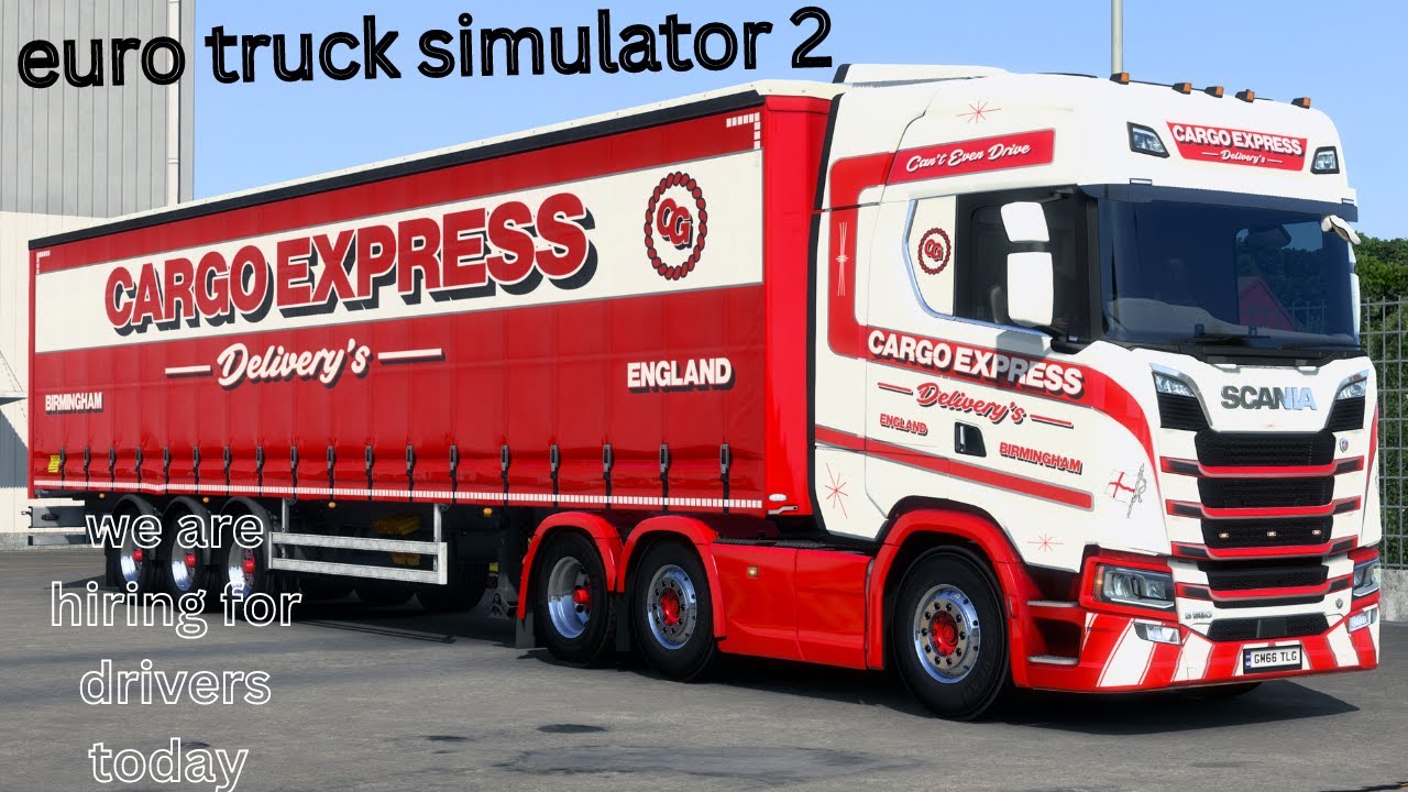 Ets2 - Pro mods - Birmingham to Dover [cargo onions] Cargo Express ...