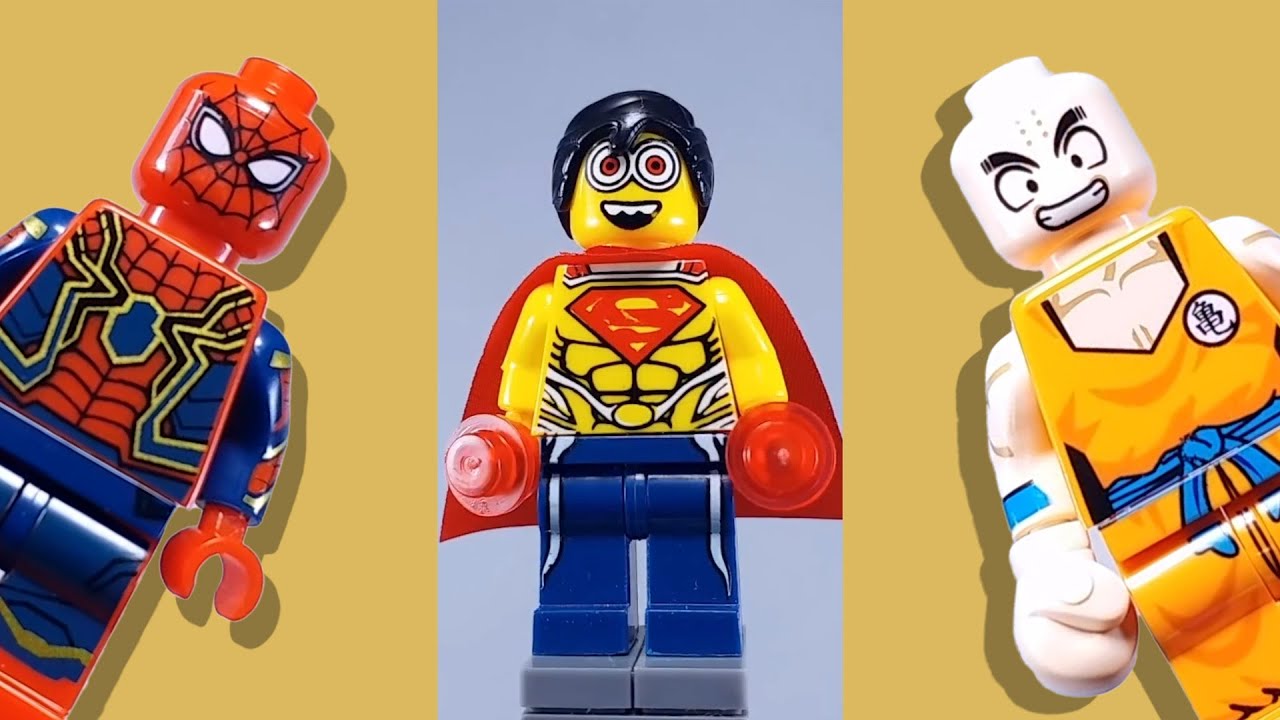 LEGO Minifigure Compilation Test (Unofficial) Vertical Video Test - X ...
