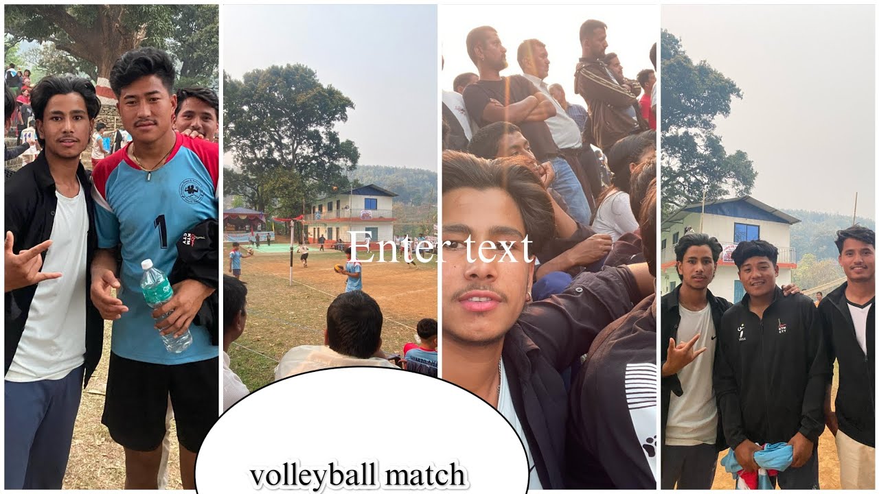 Volleyball match himal sunari Vs baldev Singh dhami 🏐🤟📷🤗bbl spike keep ...