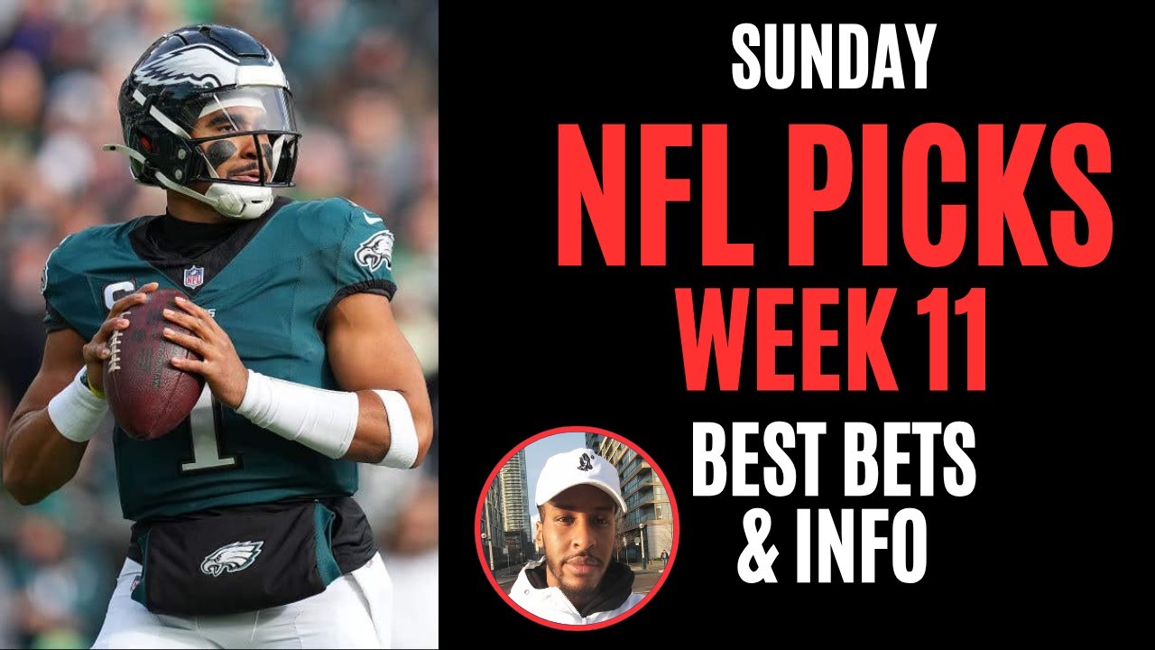 Week 11 NFL Picks & Player Props Predictions Sunday - YouTube