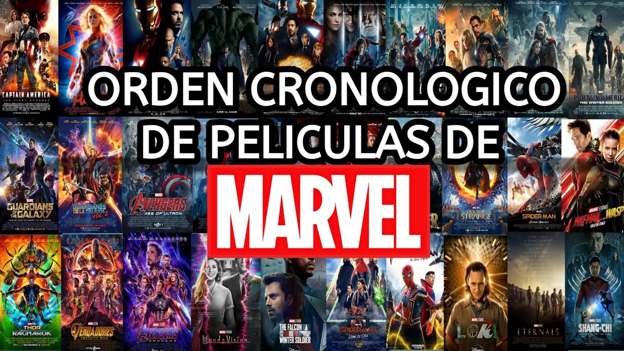 Como ver las peliculas de marvel en orden cronologico - YouTube