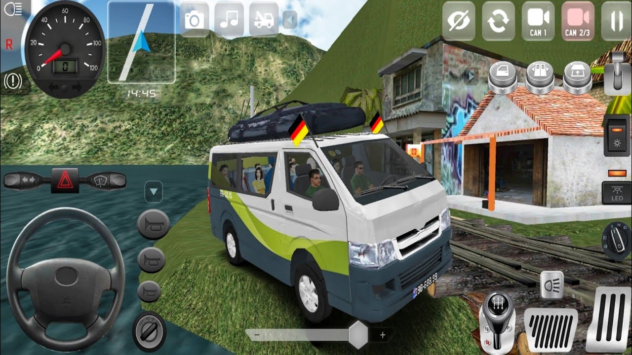 Minibus Simulator Vietnam - Toyota Hiace Driving Mistake! 🤪 - Best ...