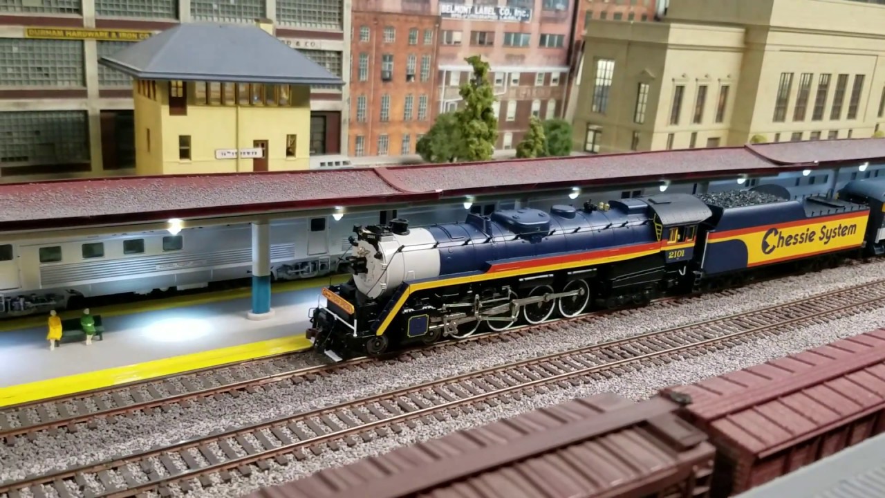 Chessie Steam Special Broadway Limited 2101 - YouTube