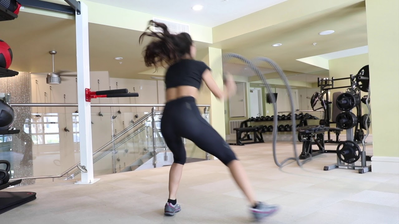 33. BICEP - SHUFFLE - SLAM (Wave) - BEST BATTLE ROPE EXERCISES - YouTube