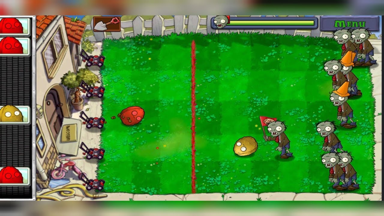 Plants vs Zombies | Level 5 | Day time Levels 1-5 | Amazing moments to ...