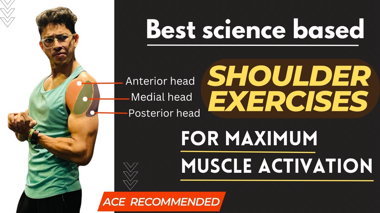 🟡 Best Science Based Complete Shoulder Exercises | ACE RECOMMENDED| Ep ...