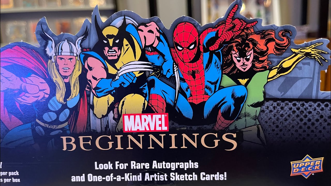 Marvel Card Box Break | 2011 Marvel Beginnings - YouTube
