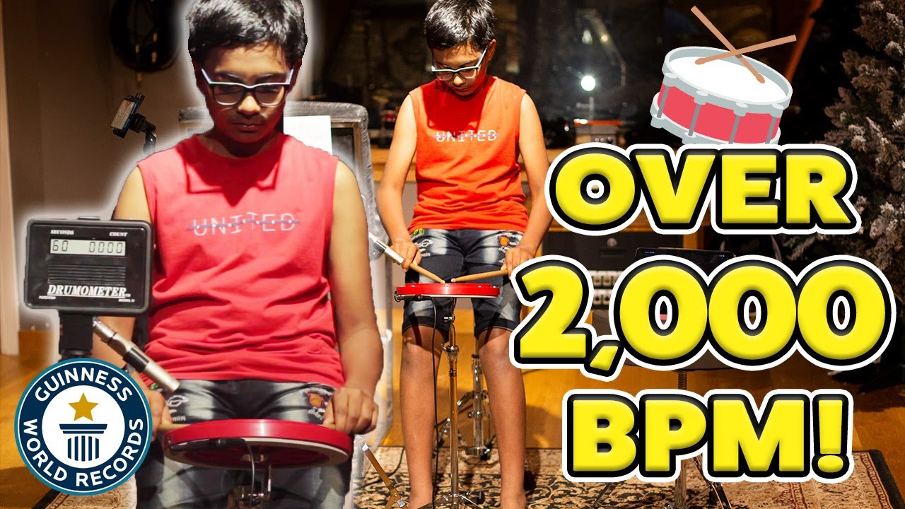 World's Fastest Drummer! - YouTube
