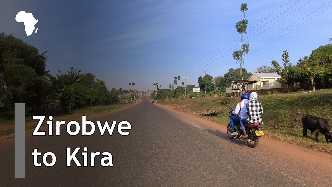 9:00 AM ⛅ Lovely Sunny Morning drive from Zirobwe Trading Centre to ...