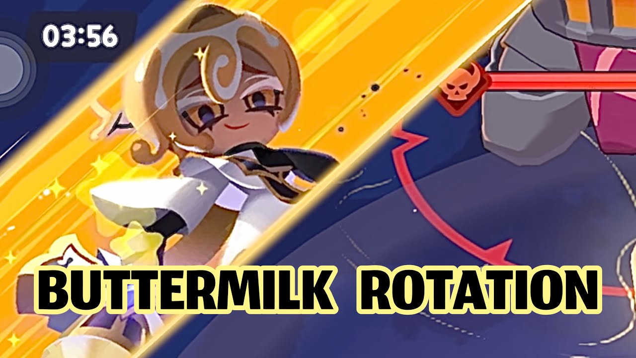 BUTTERMILK COOKIE ROTATION - [CRTOA] CookieRun: Tower of Adventures ...