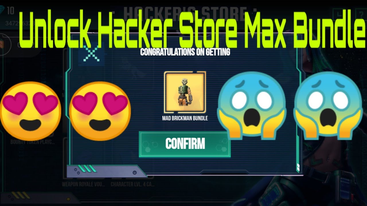 UNLOCK BRICK BUNDLE FROM HACKER STORE😱😱😍😍 #Hackerstore #freefire - YouTube