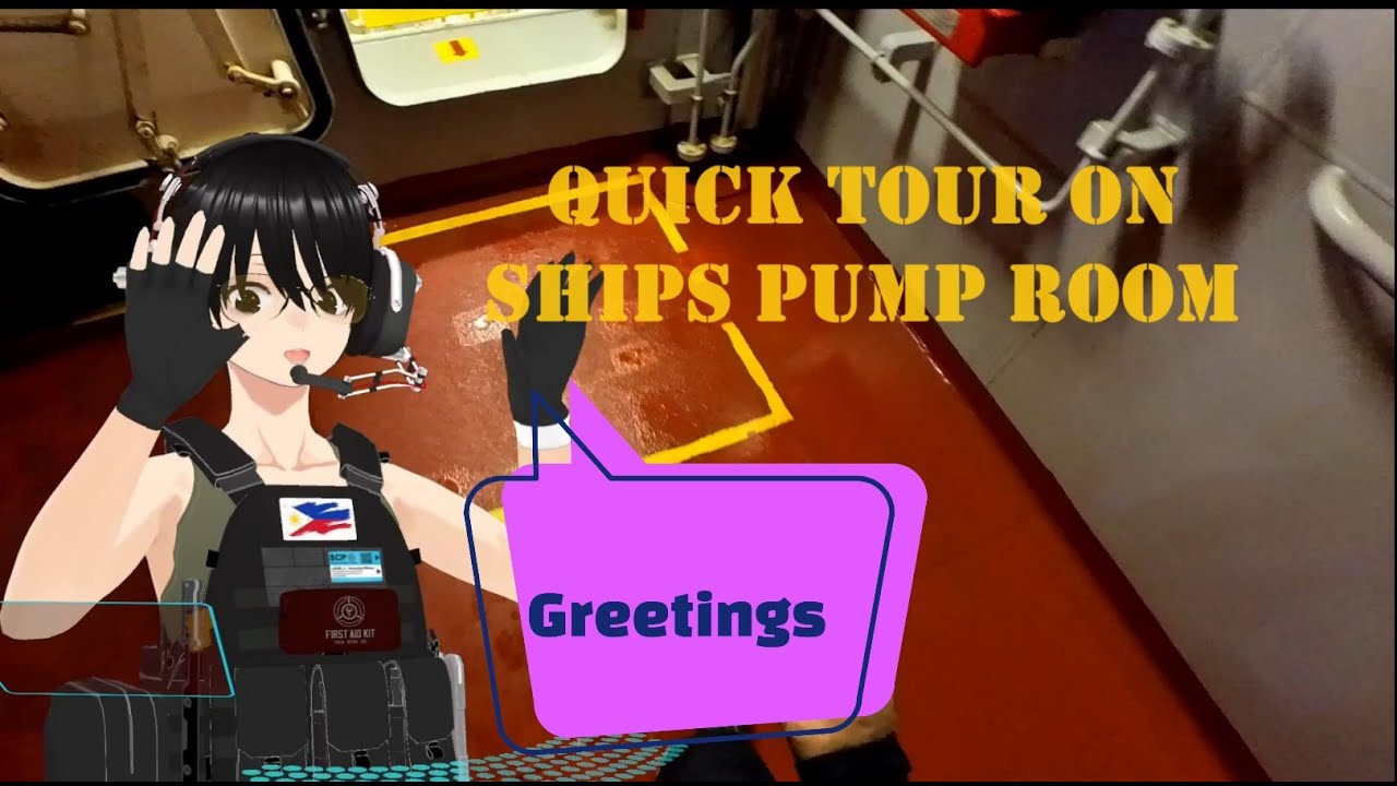Merchant Marine Life Season 12 EP043 | Quick Tour on Ships Pump Room 🇵🇭 ...
