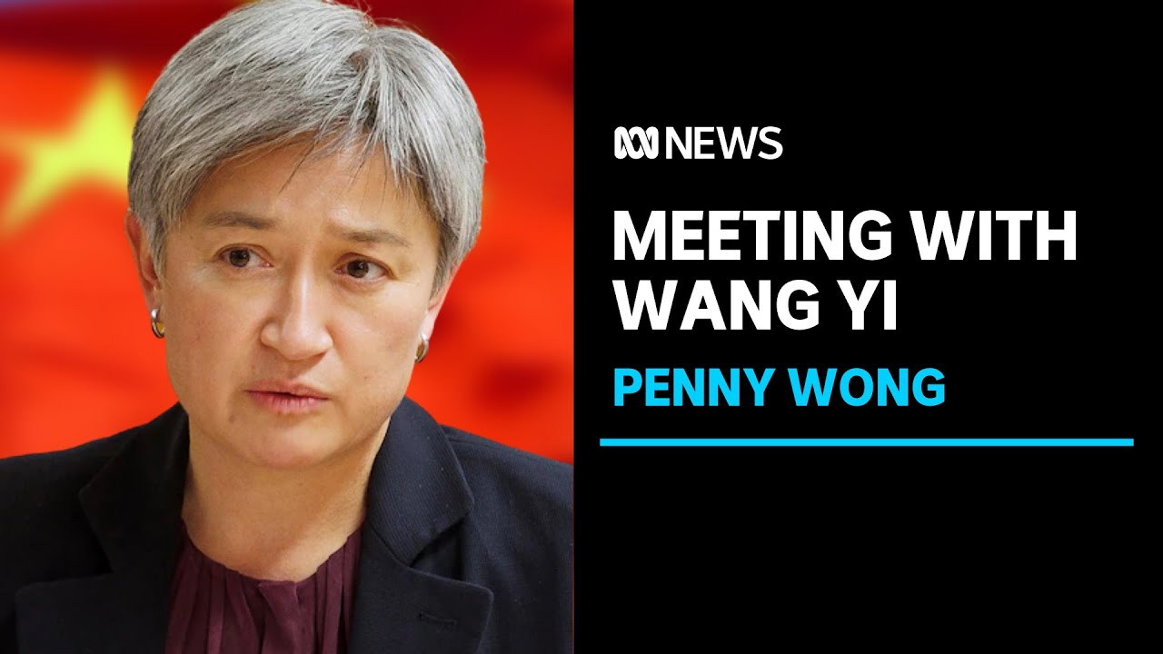 Penny Wong to meet with Chinese counterpart Wang Yi in Bali | ABC News - YouTube