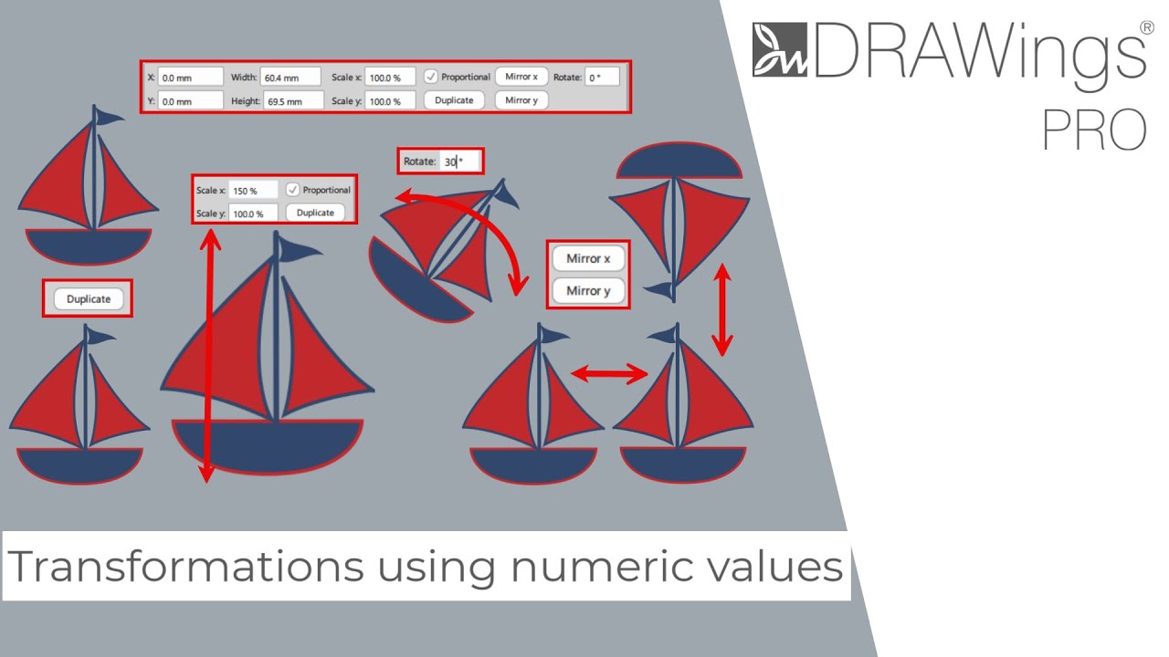 How to Use Numeric Transformations and the Tool Options Bar - YouTube