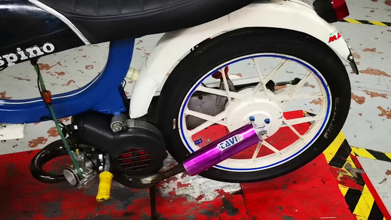 Vespino modificado. - YouTube