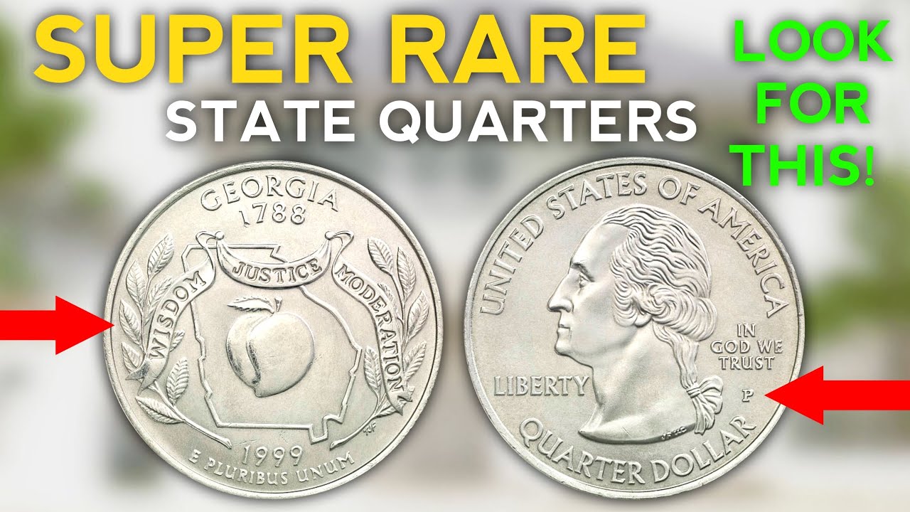 Top 10 Most Valuable State Quarters in Circulation - Quarters that are ...
