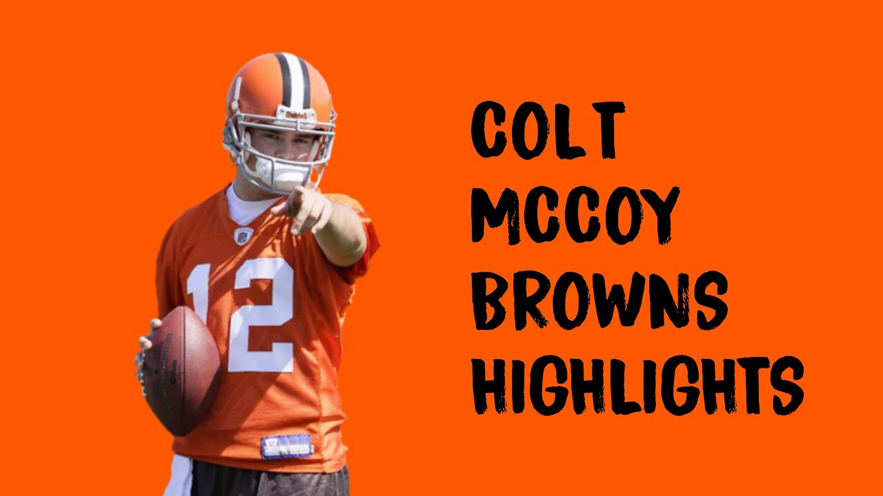 Colt Mccoy Browns