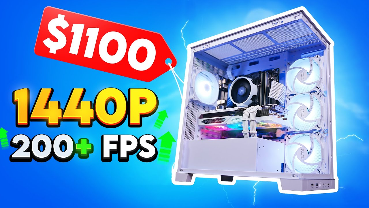 The UNBEATABLE $1100 Gaming/Streaming PC Build! - YouTube