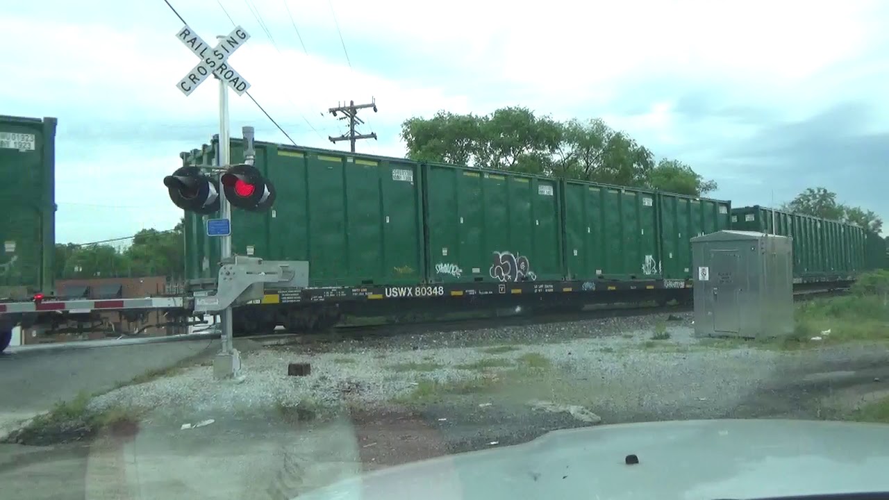 #9734 CSX Q301-01 Mix Freight train - YouTube