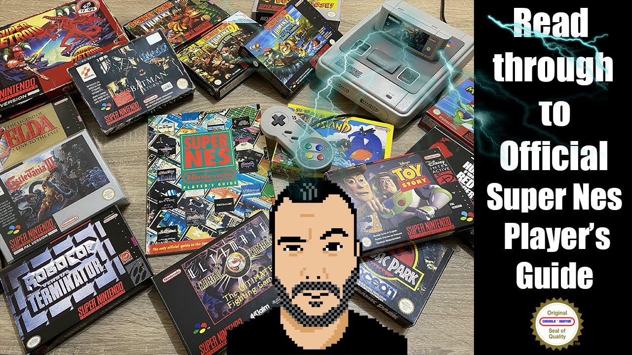 Ξεφυλλίζοντας το σπάνιο official Nintendo Snes Player Guide! - YouTube
