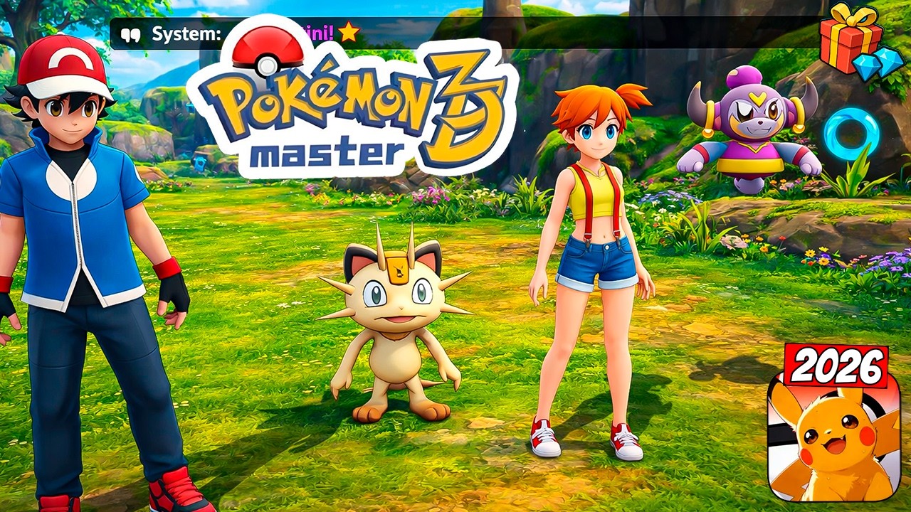 LANÇOU O NOVO MELHOR GAME DE POKÉMON MOBILE 3D com TUDO DE GRAÇA ...
