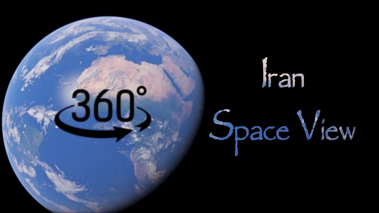 Epic Jump to Iran from Space | Tehran | 360° | The Earthian Scenic | 4K ...