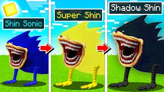 Every Shin Sonic Vs Wardenzilla Kaijucraft Mod Addon Update In ...