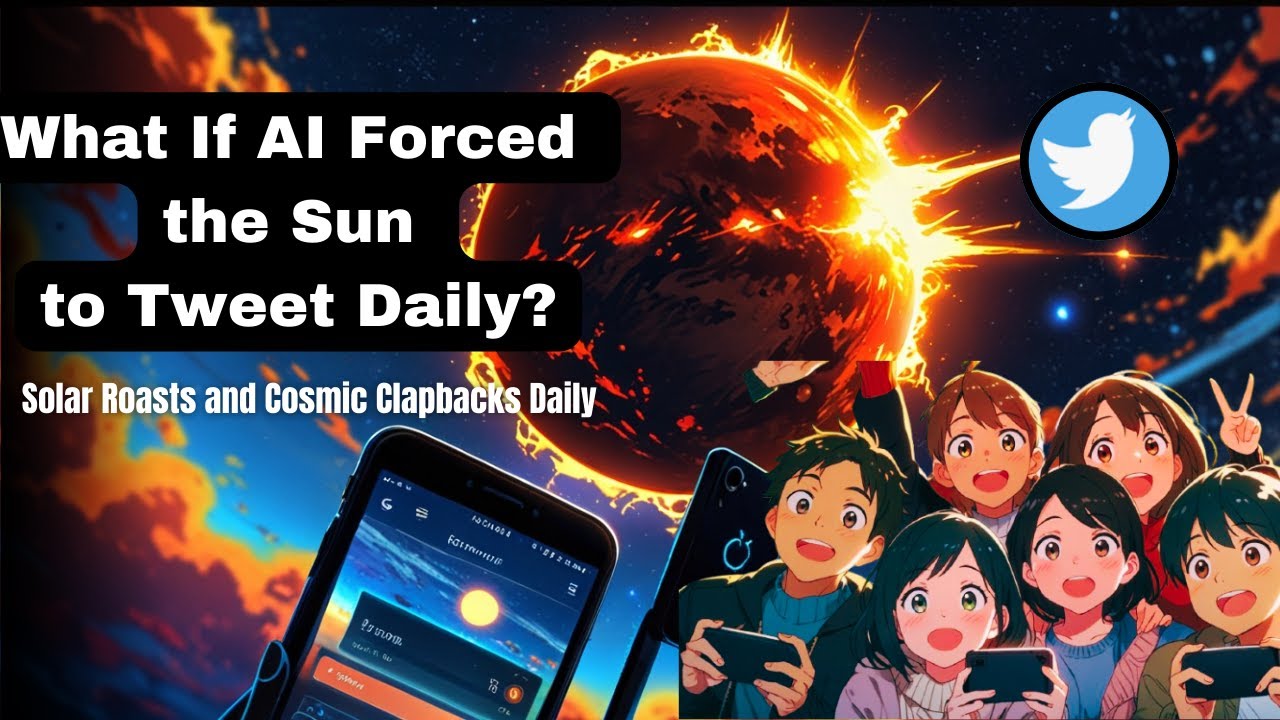 WHAT IF AI Forced the Sun to Tweet Daily?: Solar Roasts and Cosmic ...