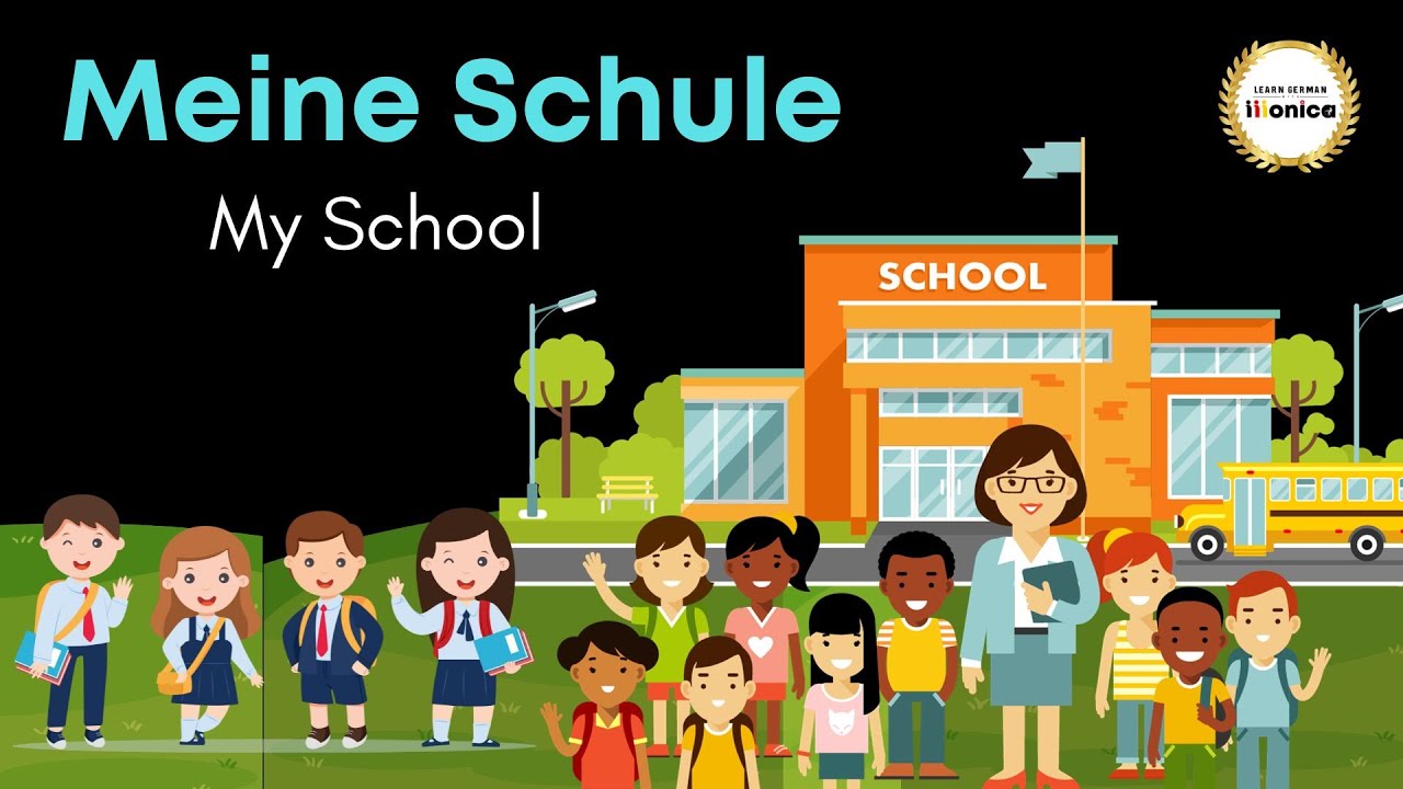 Meine Schule | my School | German Speaking Topic | Sprechen A1 or A2 ...