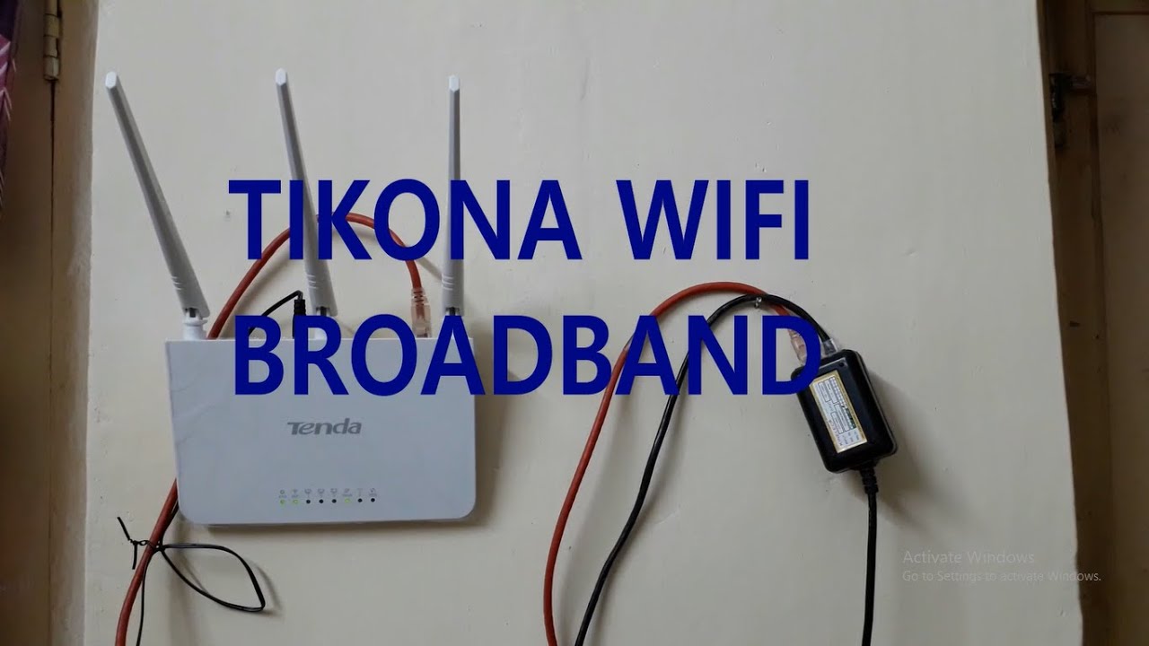 Tikona wifi Broadband - YouTube