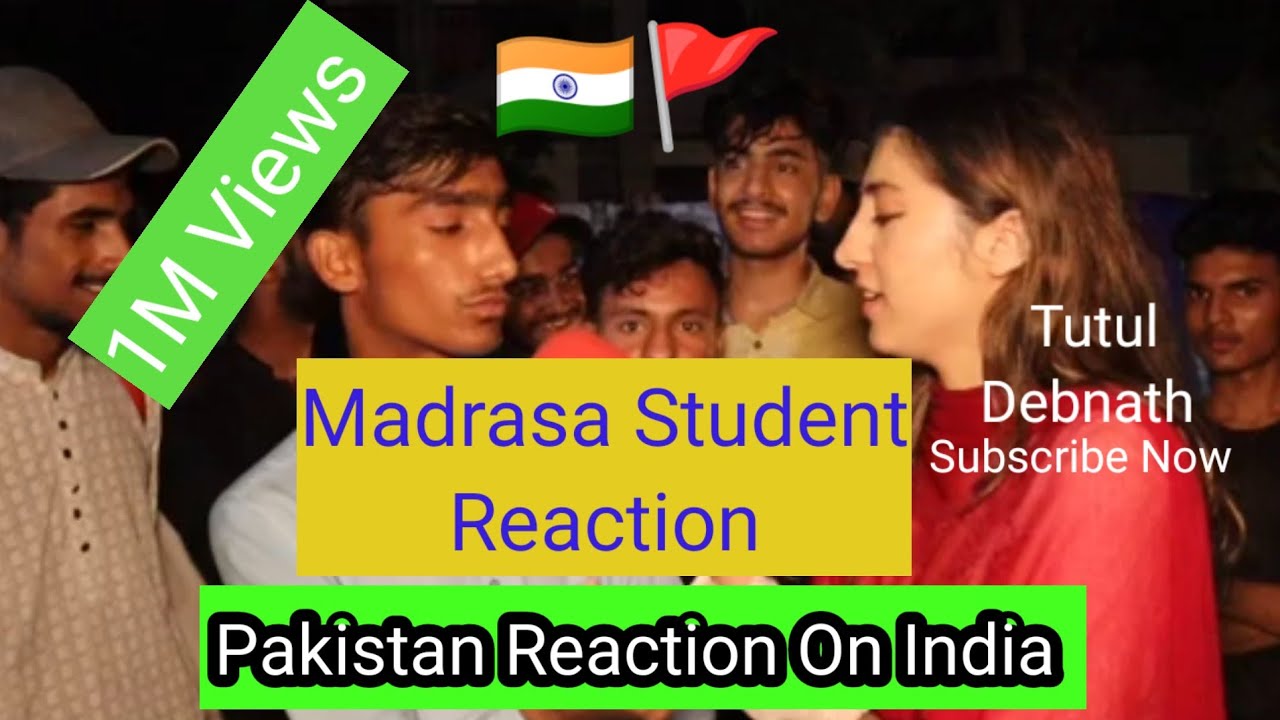 Madrasah Students Reaction On India। Pakistani Students Reaction India ...