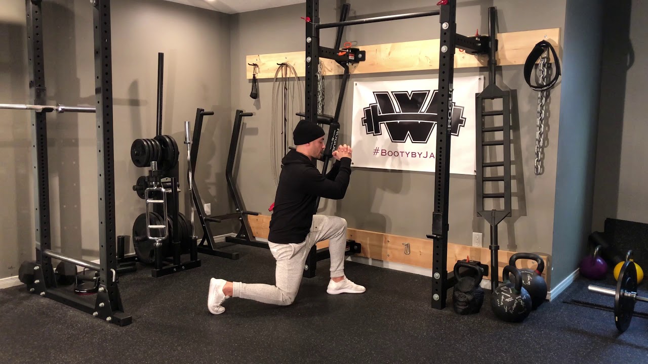 Split Squats w Pause - YouTube