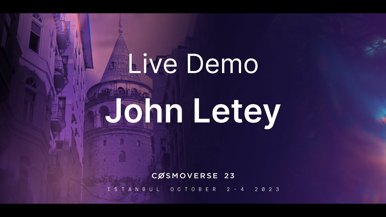 Bringing CCTP to Cosmos - by John Letey - YouTube