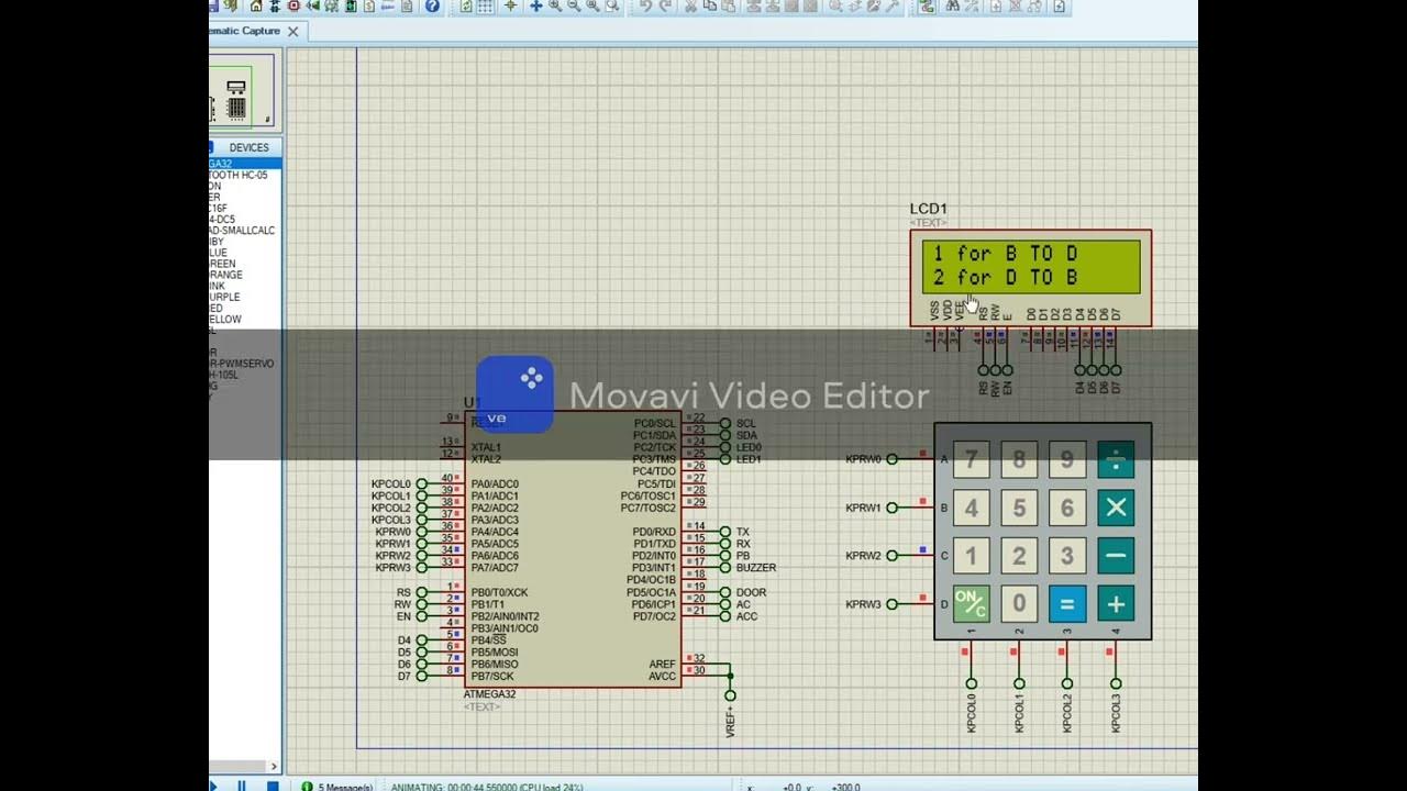 Embedded C Code: Calculator Project Interfaces | Number Conversion ...