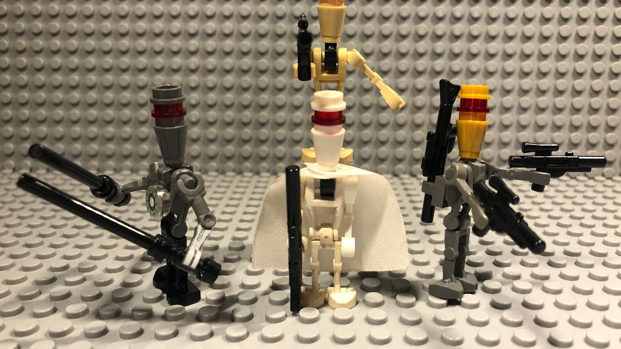 My Custom LEGO Assassin Droids! - YouTube