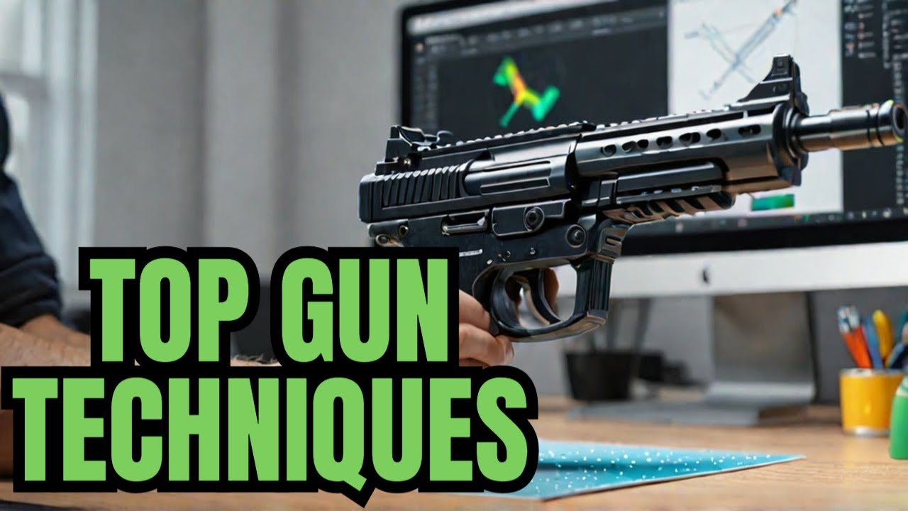 Substance Painter gun material EXPOSED Top Techniques for Beginners ...