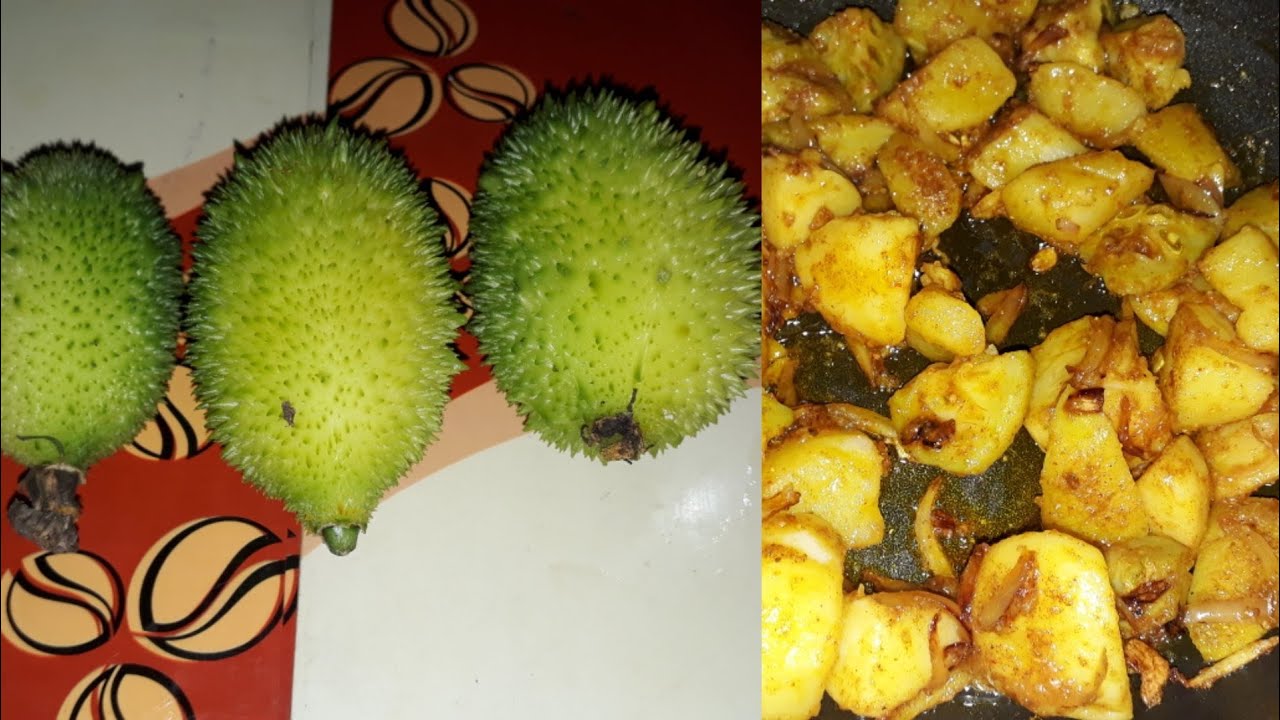 ভাত কেৰেলা নতুন জুতি|| Bhat karela recipe in assamese||spine gourd ...
