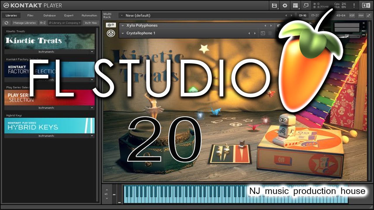 Kontakt library [ FL studio 20 ] tutorial in hindi - YouTube