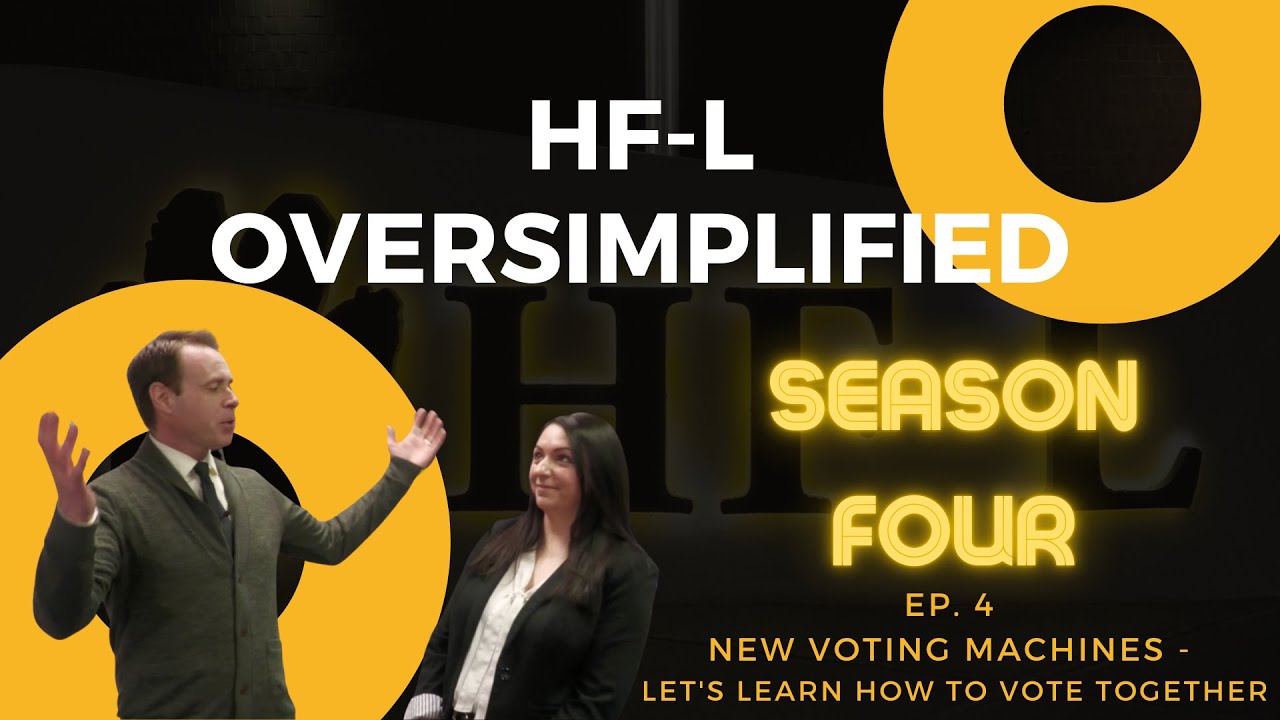 New Voting Machines - Let's Learn How to Vote Together - YouTube